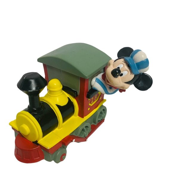 Disney | Toys | Vintage Mickey Mouse Train Car Engineer Toy Disney ...